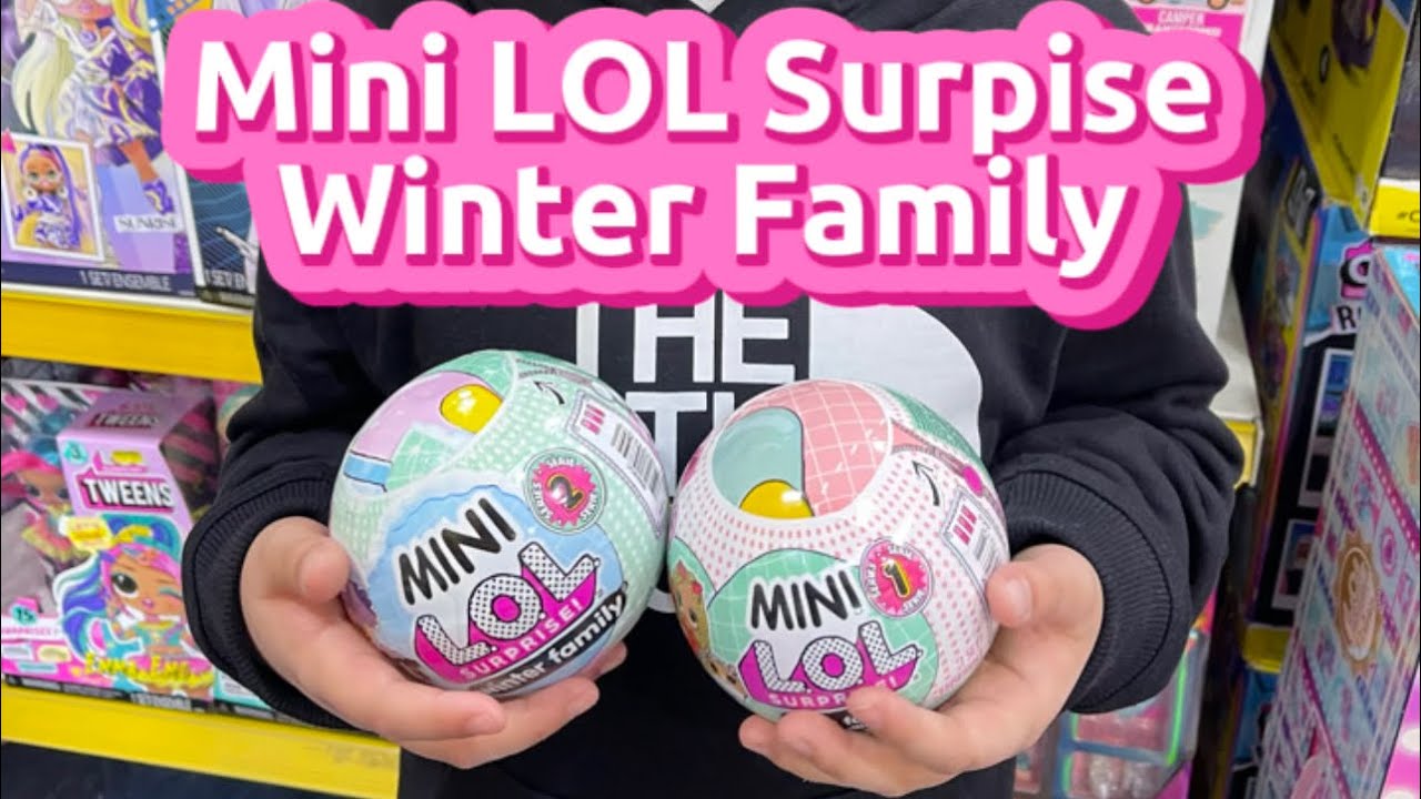 Mini LOL Surprise Winter Family - YouTube