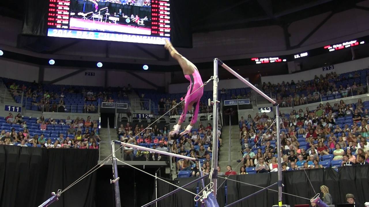 Shania Adams - Uneven Bars - 2016 P&G Gymnastics Championships – Jr ...