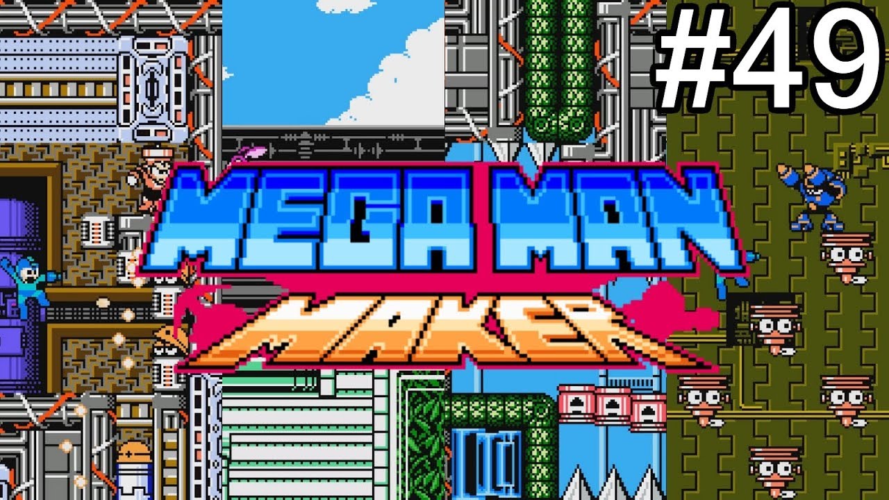 Let's Play Mega Man Maker - #49: Train Traveler to Boss Battles - YouTube