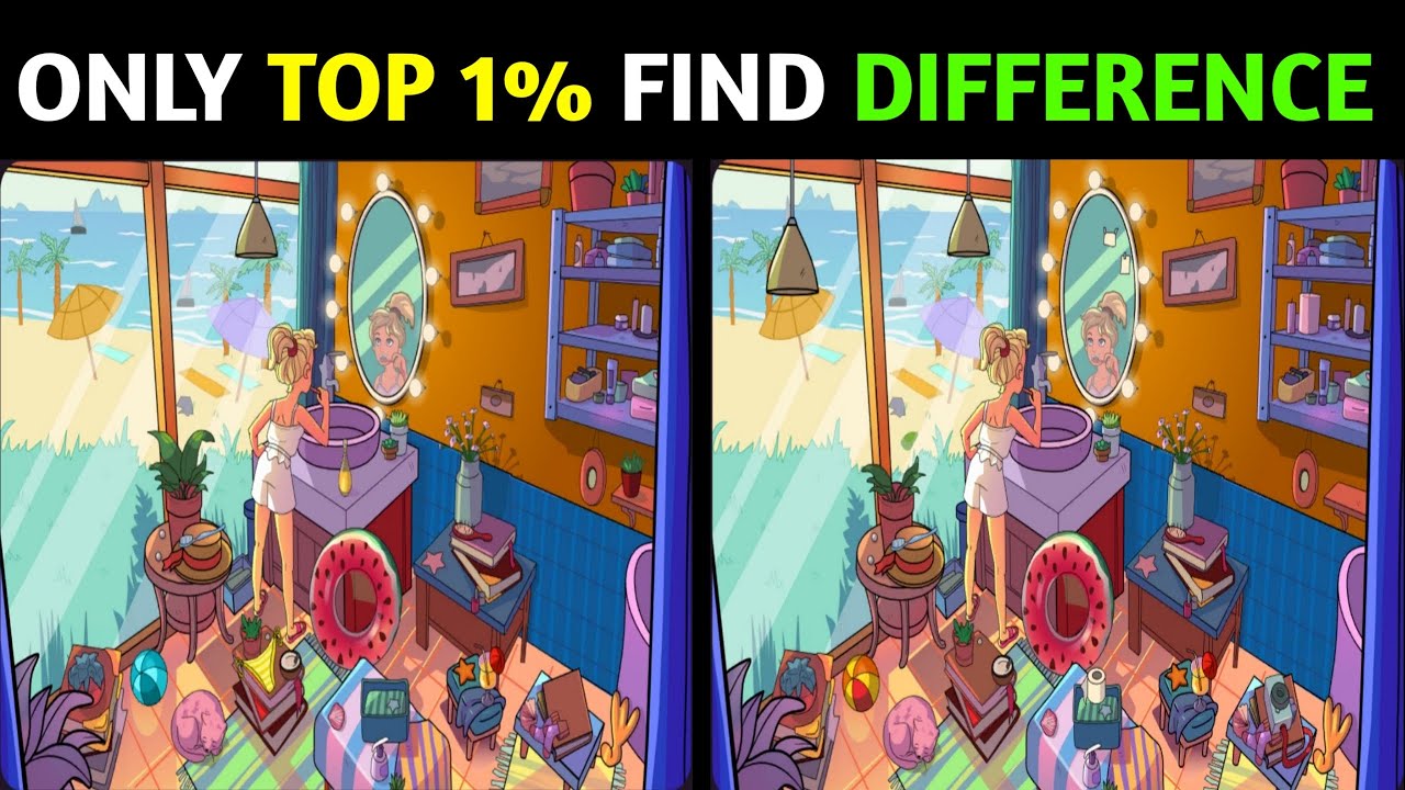 Challenge Your Brain: Find All the Differences! Spot the Difference #5 ...