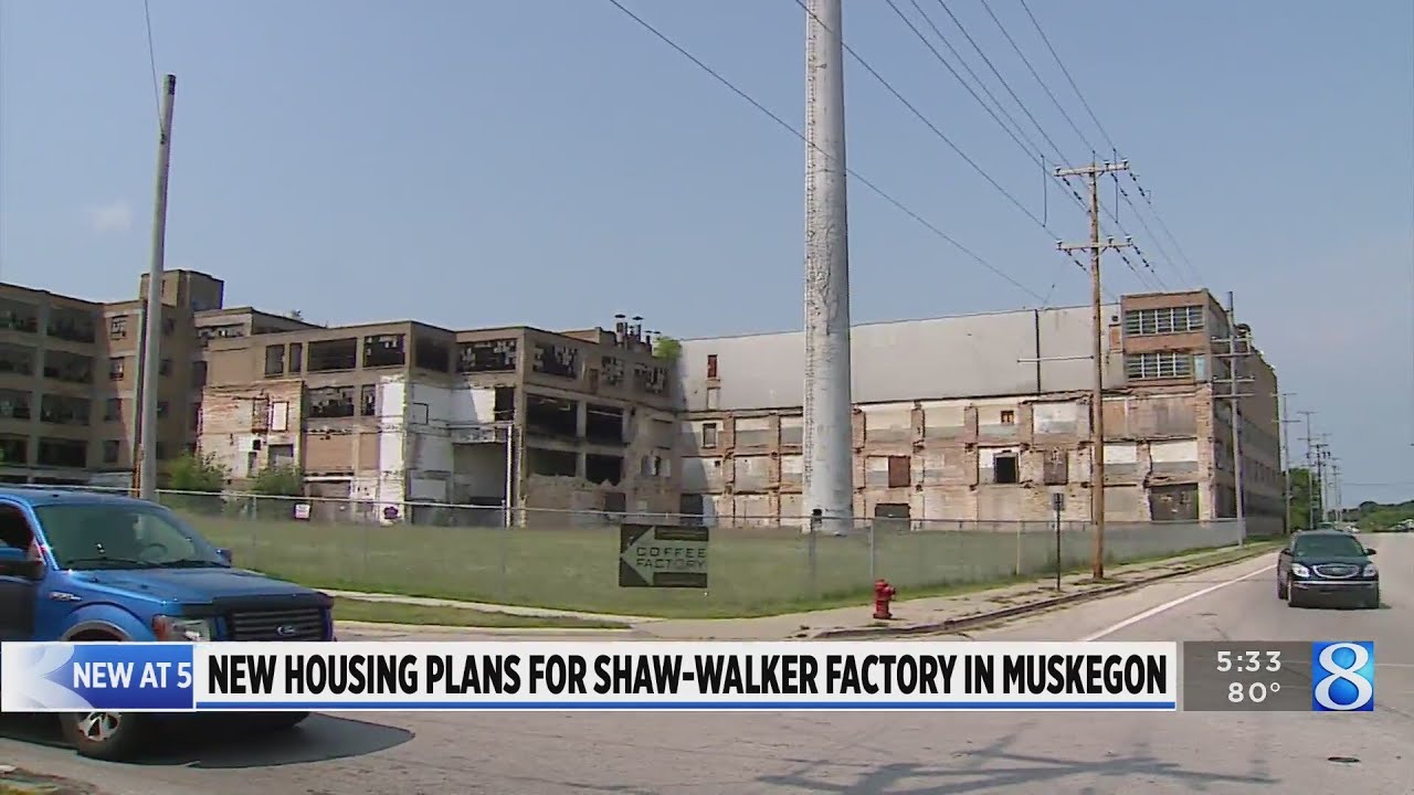 Over 500 housing units planned for Shaw-Walker factory in Muskegon ...