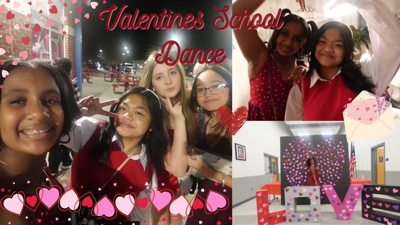 Valentine's School dance with my Best friend - YouTube