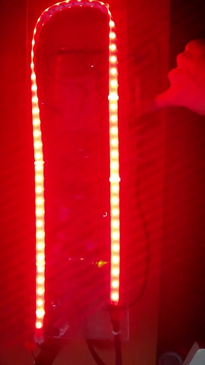 Arduino + Neopixel + Softpot LEDs - YouTube