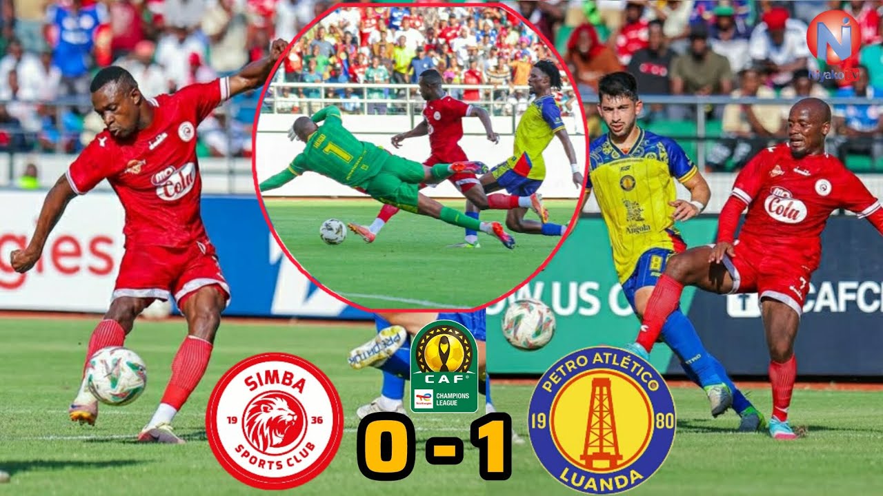 Simba SC 0-1 Petro de luanda| CAF CHAMPIONS LEAGUE 2025-2026 | SIMBA ...