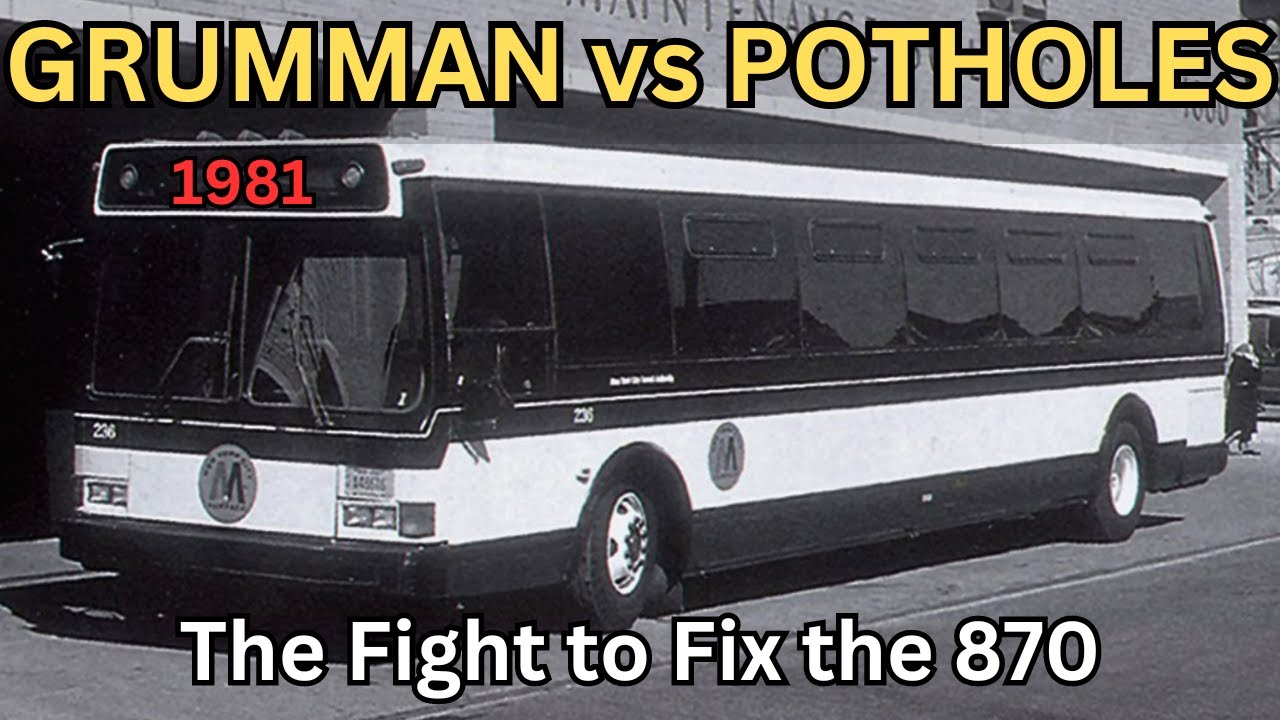 Grumman vs. NYC Potholes: The Fight to Fix the Flxible 870 Bus [History ...