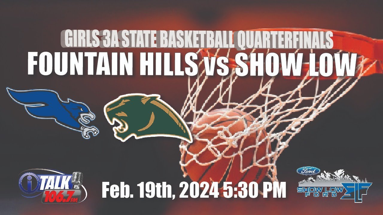 #3 Show Low Lady Cougars vs the #6 Fountain Hills Lady Falcons - 2024 ...
