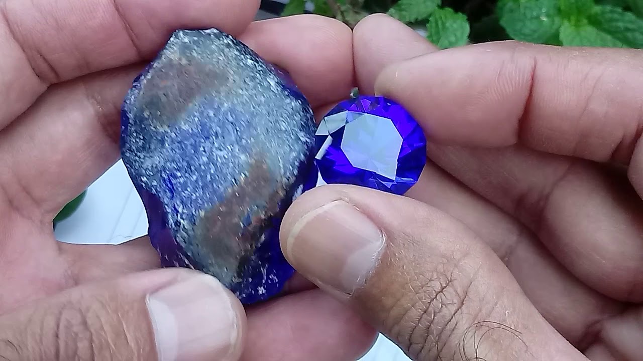 Obsidiana azul - YouTube