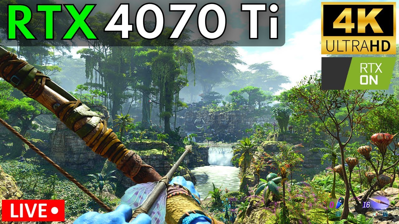 🔴 RTX 4070 Ti - Avatar Frontiers of Pandora | 4K Ray Tracing - YouTube