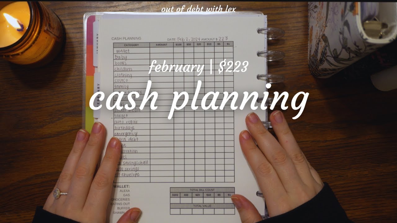 Budget With Me $223 | Bi-Weekly Cash Planning | Cash Envelope System ...