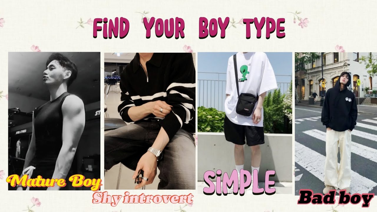 Find your Perfect Match! What's Your Boy Type ⚘(Dream Guy Quiz) #boy # ...