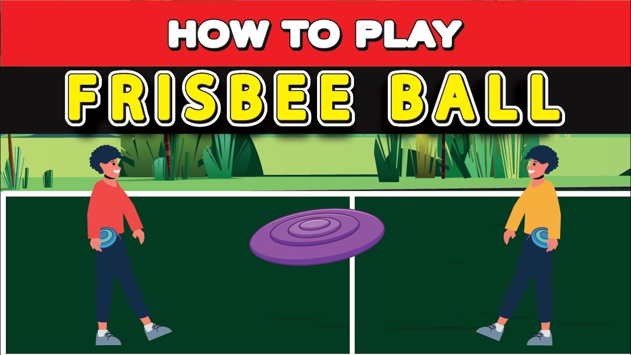 How to Play Frisbee Ball? an amalgamation of catch and Frisbee. - YouTube