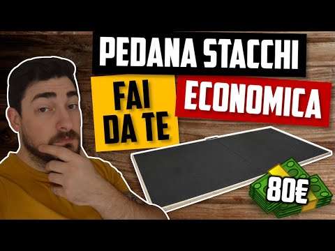 Come Costruire una PEDANA per STACCO DA TERRA Fai Da Te - TUTORIAL Home Gym ECONOMICA