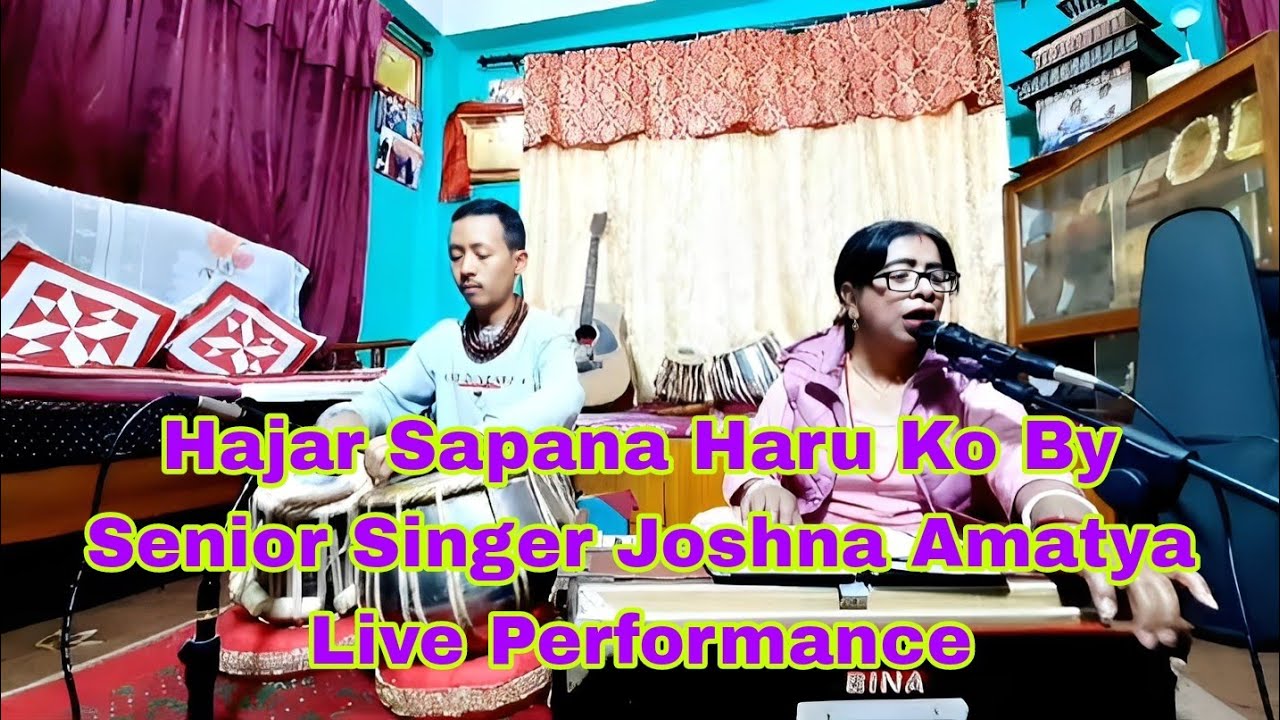 Hajar Sapana Haru Ko By Senior Singer Joshna Amatya Live Performance - YouTube