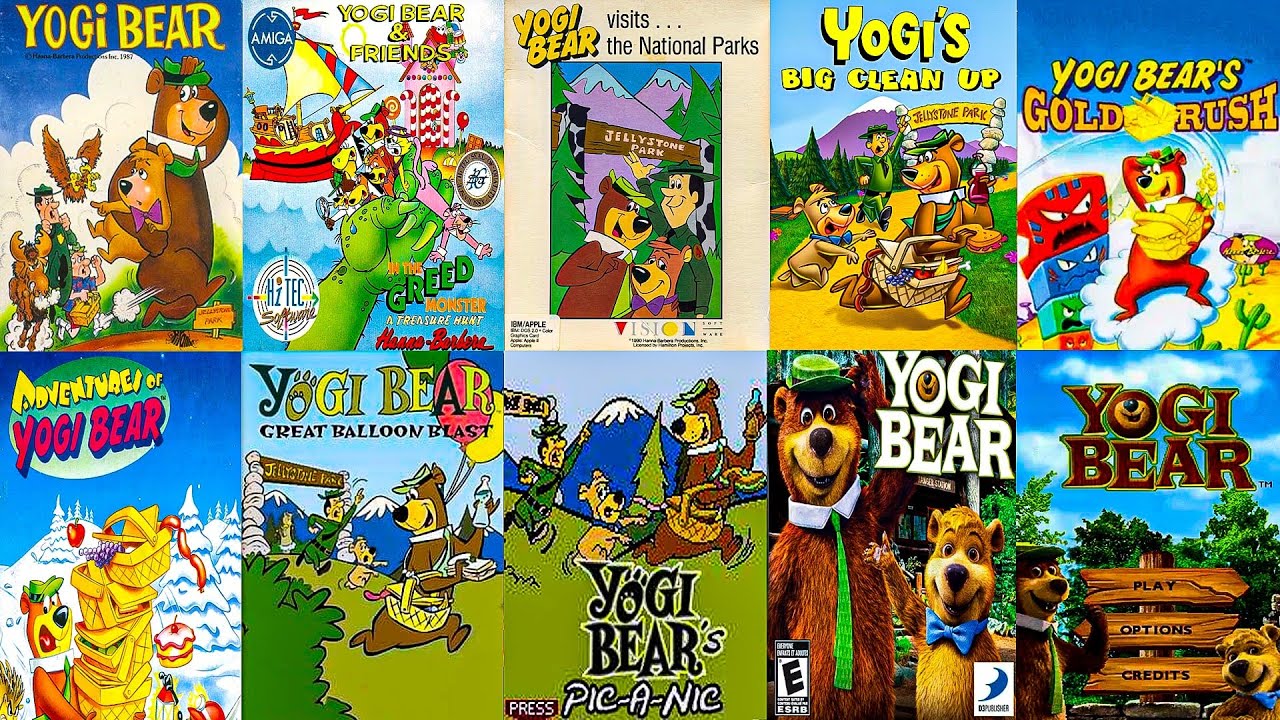 The Evolution of YOGI BEAT Games (1987-2010) - YouTube