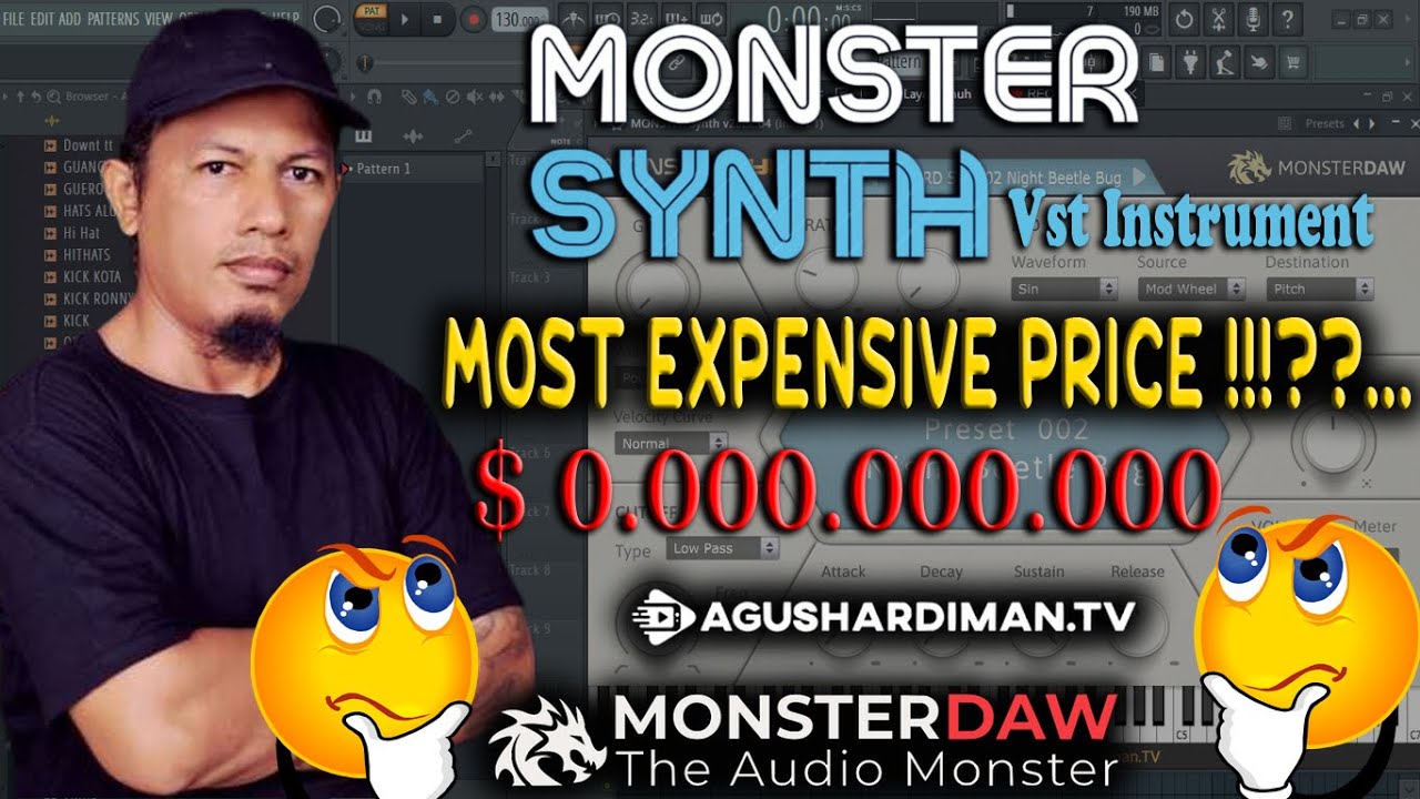 MONSTER Synth 2022.04 by Agus Hardiman : review - YouTube