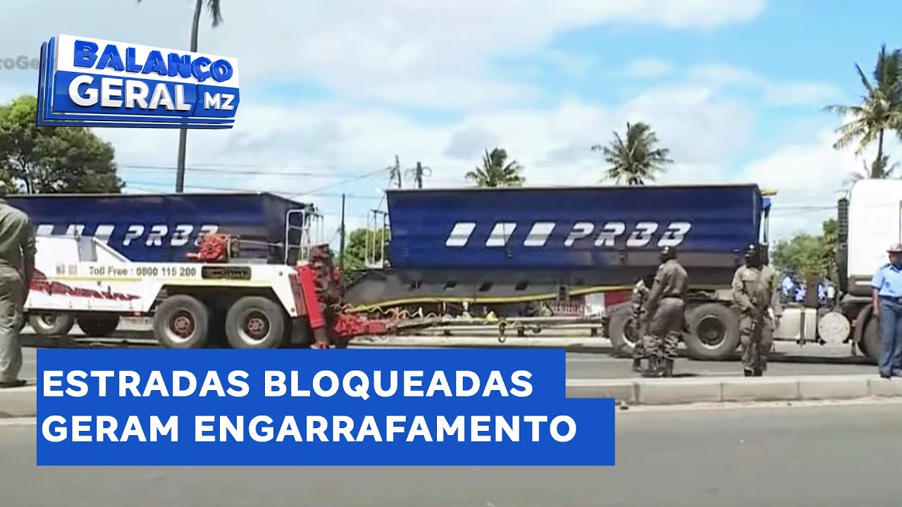 #BalançoGeral: Estradas Bloqueadas na Portagem da Maputo/Matola geram ...
