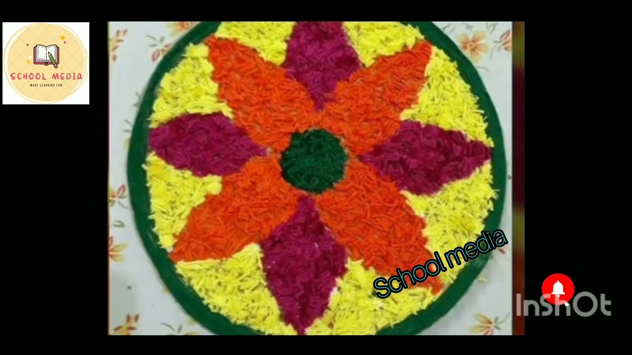 simple pookalam designs 🌸 - YouTube