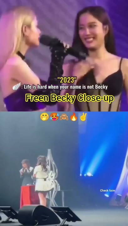 Freen Becky true Love /freenBecky together /freenBecky is real #freensarocha #freenbeck # ...