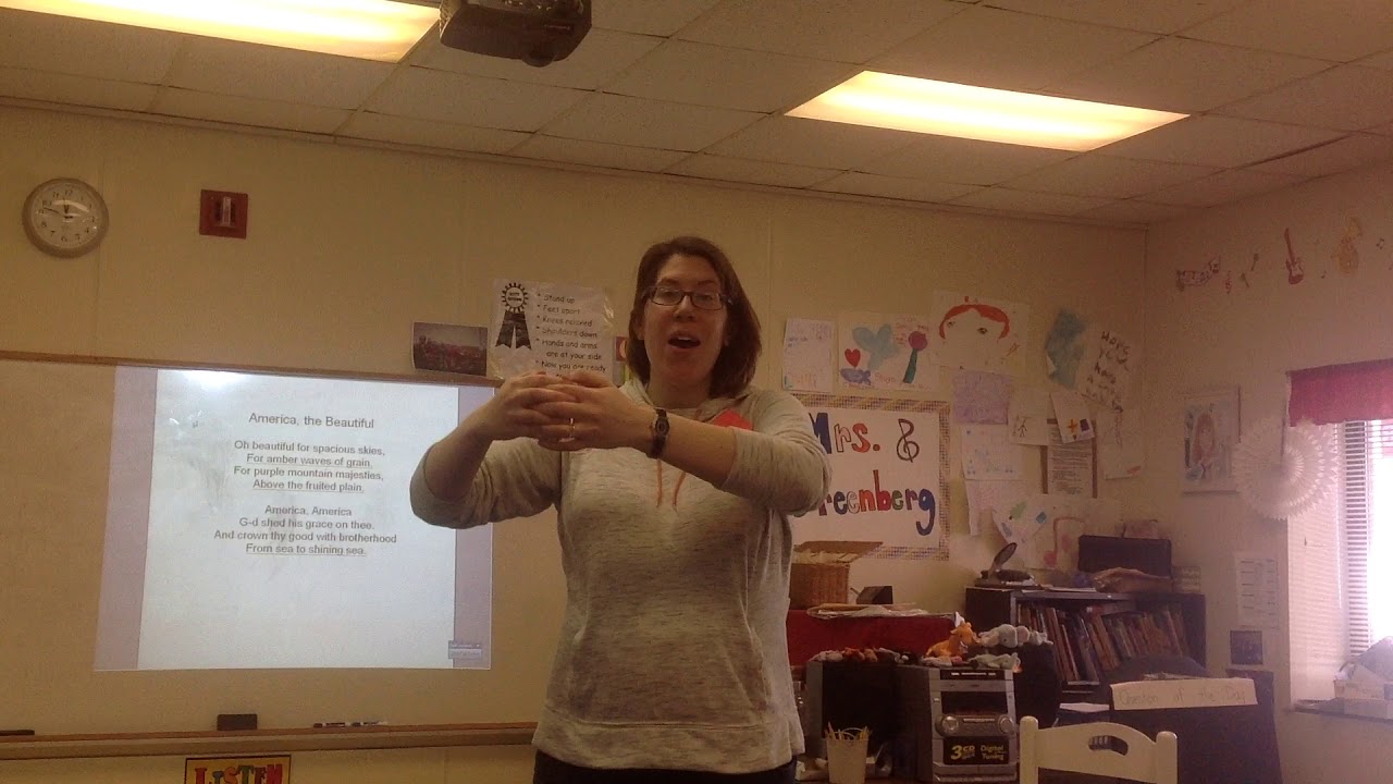 Sign Language for America, The Beautiful - YouTube