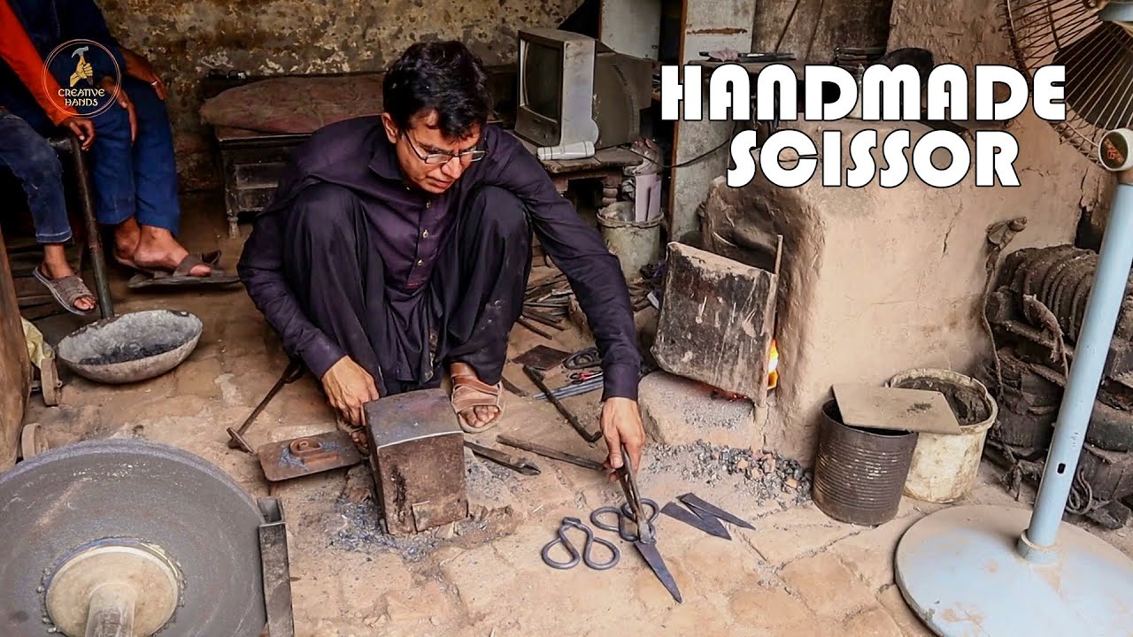 Exceptionally Talented Blacksmith Who Makes Amazing Scissors - YouTube