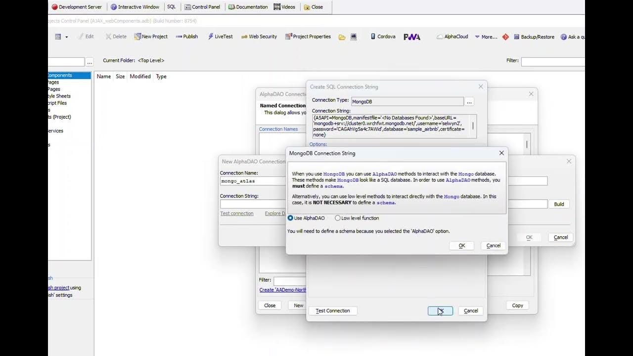 Creating a connection String Mongo Atlas - YouTube
