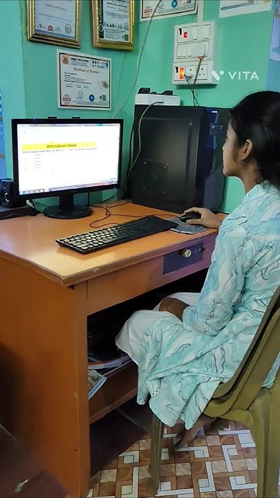 Attendance sheet in MS EXCEL #computer #computereducation #microsoftoffice #excel #toppers - YouTube