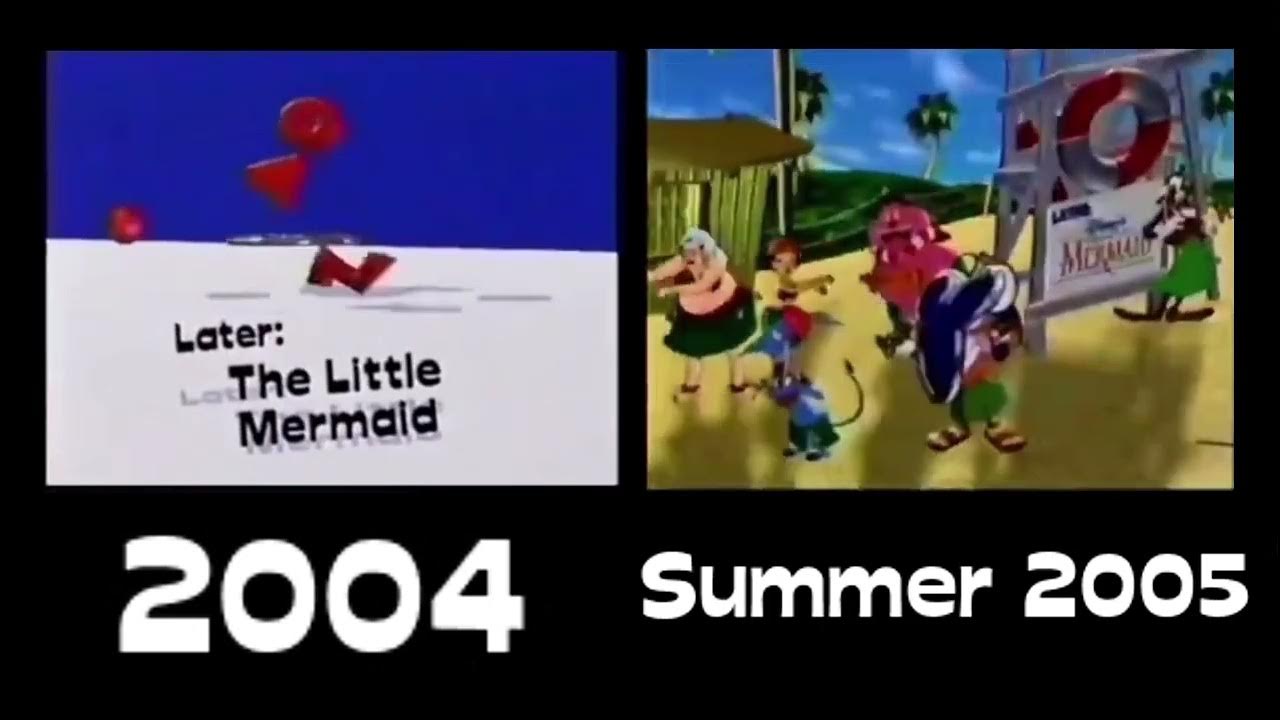 Toon Disney Next Bumper Comparison (TaleSpin to The Little Mermaid) (2004 and Summer 2005) - YouTube