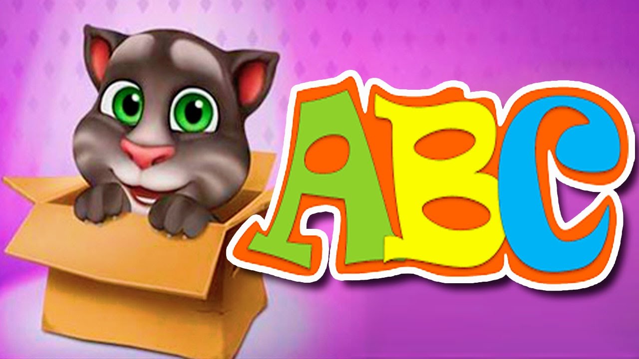 Kids Learn Alphabet with My Talking TOM - Children Educational video ...