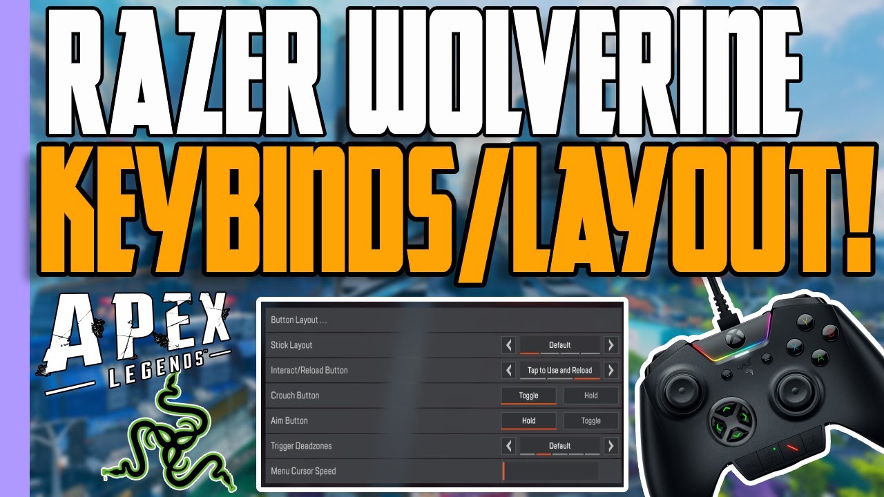 RAZER WOLVERINE ULTIMATE CONTROLLER KEYBINDS / BUTTON LAYOUT (SPANISH ...
