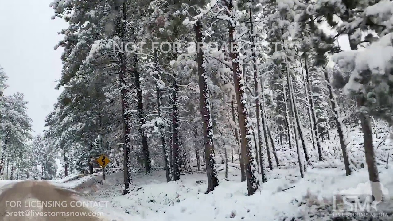 09-28-18 Keystone, SD - Black Hills Heavy Scenic Snow near Mt Rushmore ...