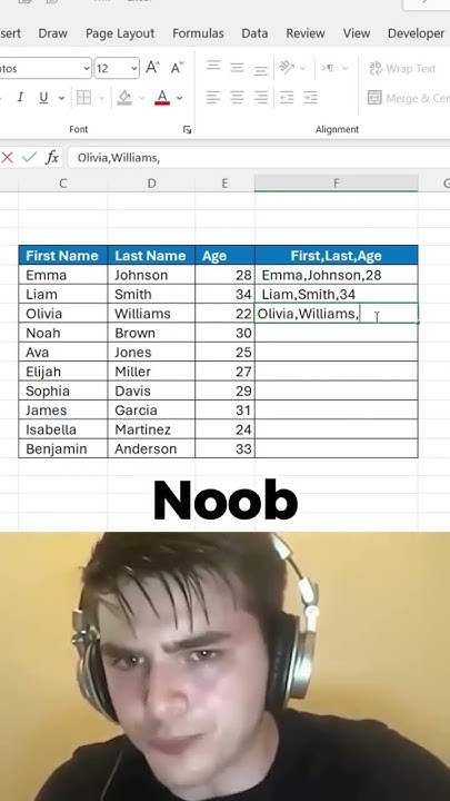 How to Use TEXTJOIN in Excel | Combine Text Easily! - YouTube
