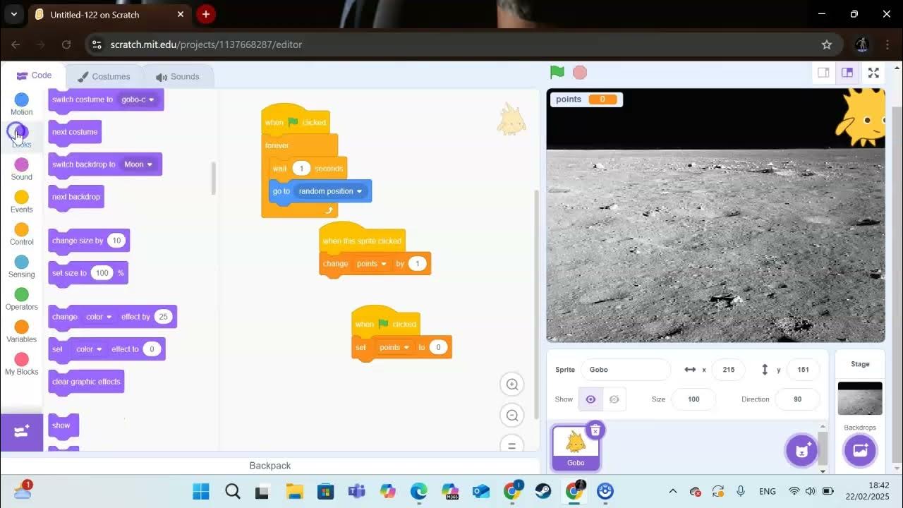 How to make a hide and seek clicker game on Scratch (tutorial) - YouTube