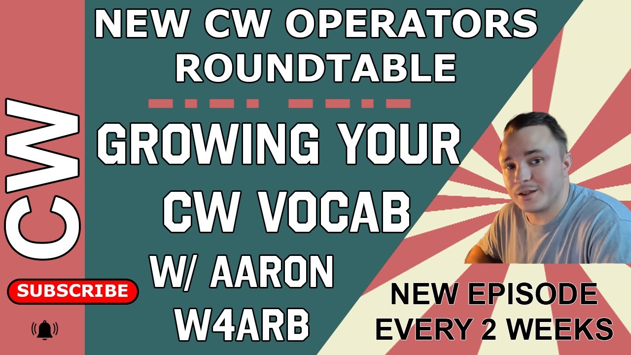 Improving Your CW Vocabulary and Head Copy with Aaron (W4ARB). #cw # ...