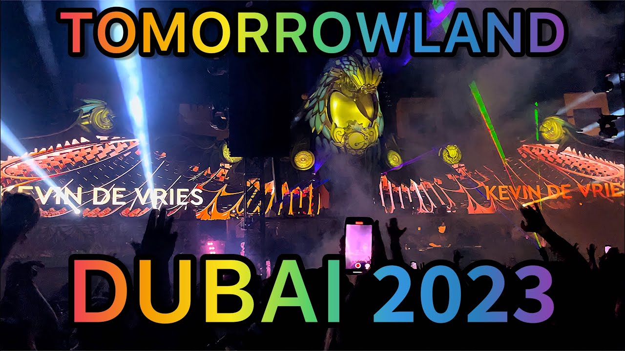 Dubai 🇦🇪 TOMORROWLAND DJ KEVIN DE VRIES at Terra Solis Dubai, Music ...