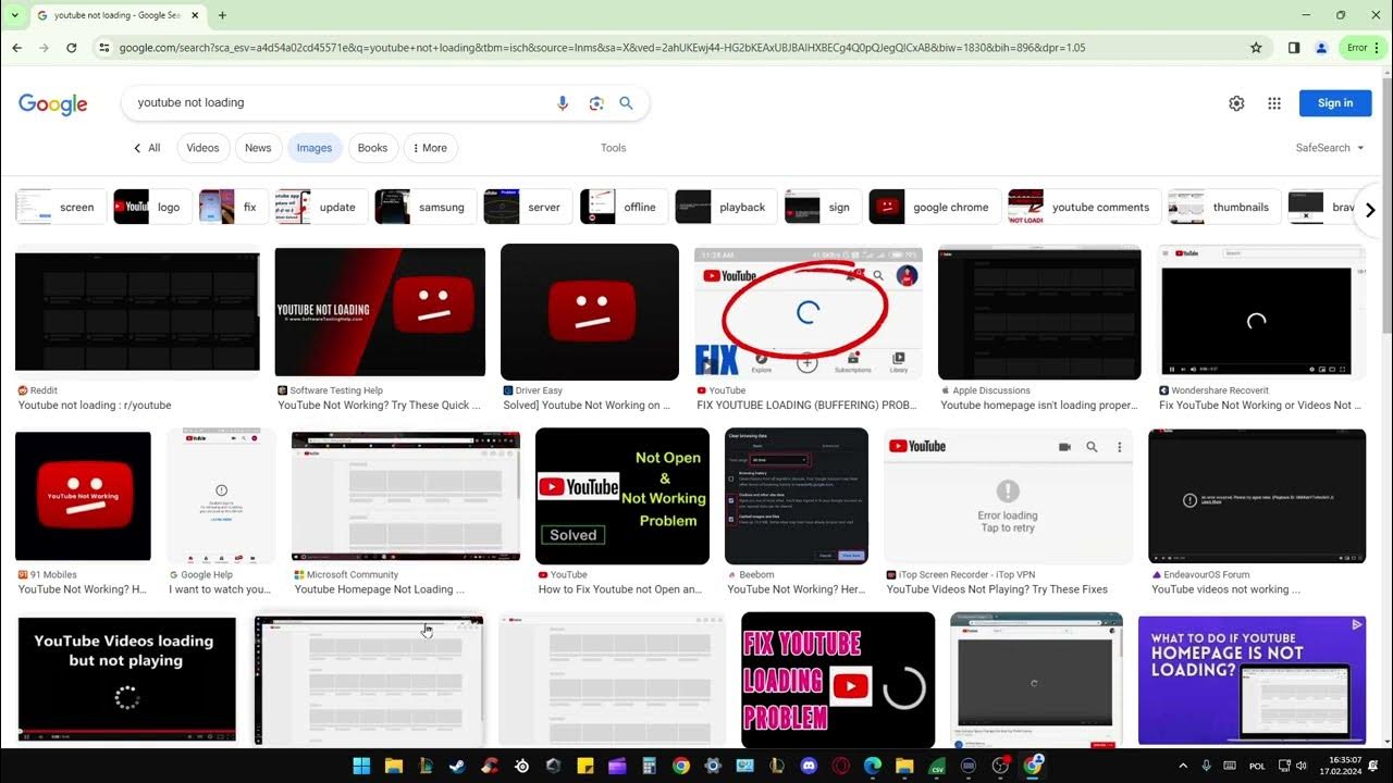 Why is YouTube Website Not Working - FIX - YouTube