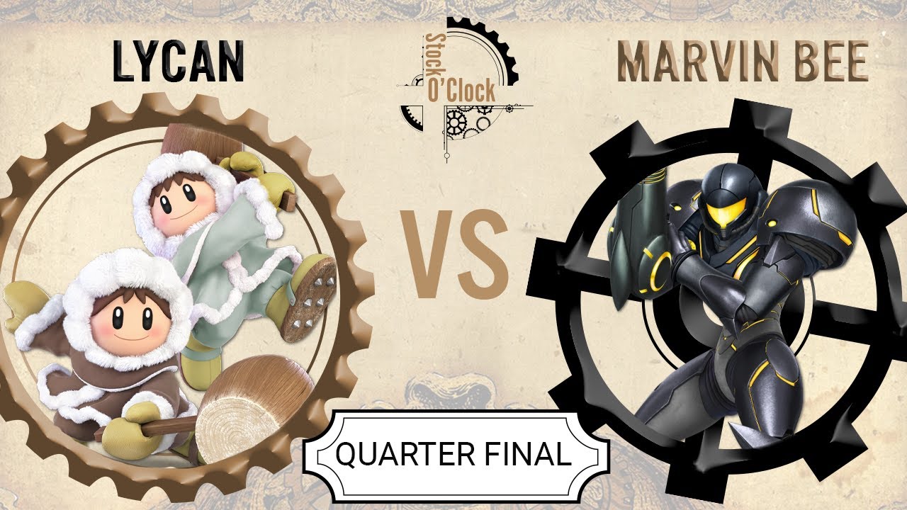 Stock o'Clock #24.5 - Lycan (Ice Climbers) vs Marvin Bee (Samus) - Top ...