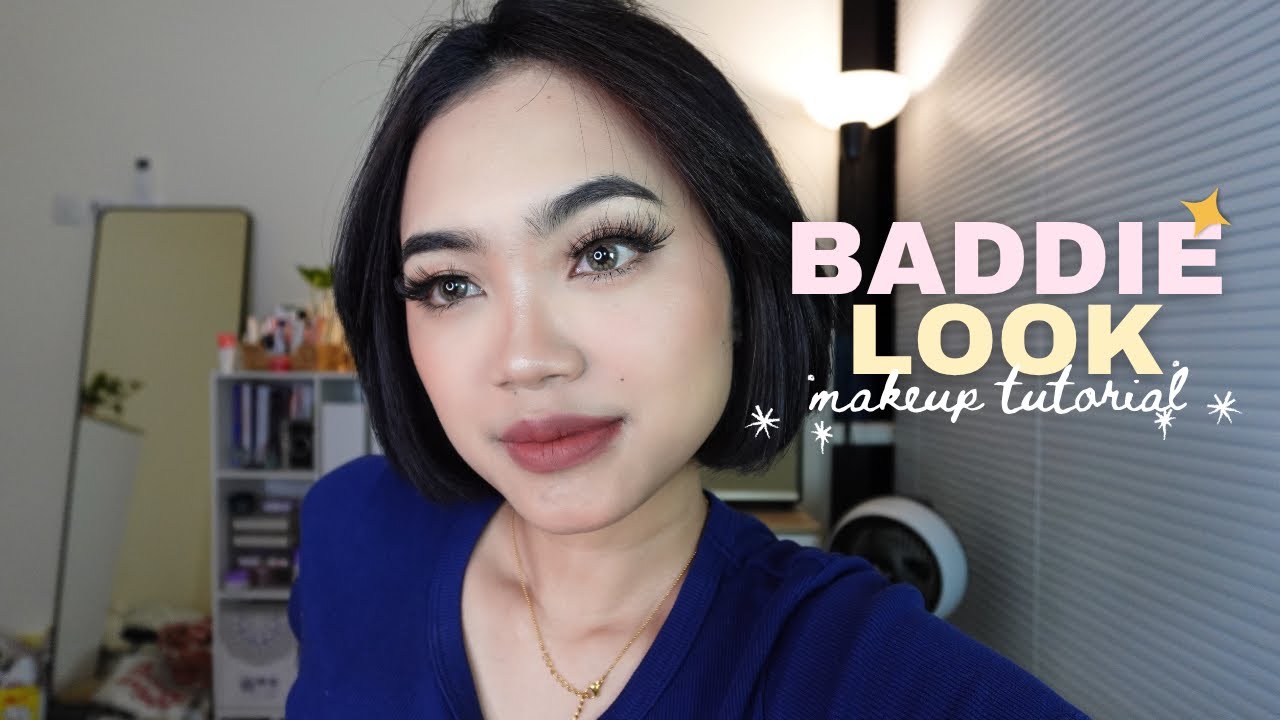 Baddie Look Makeup Tutorial Under 100k!? - YouTube