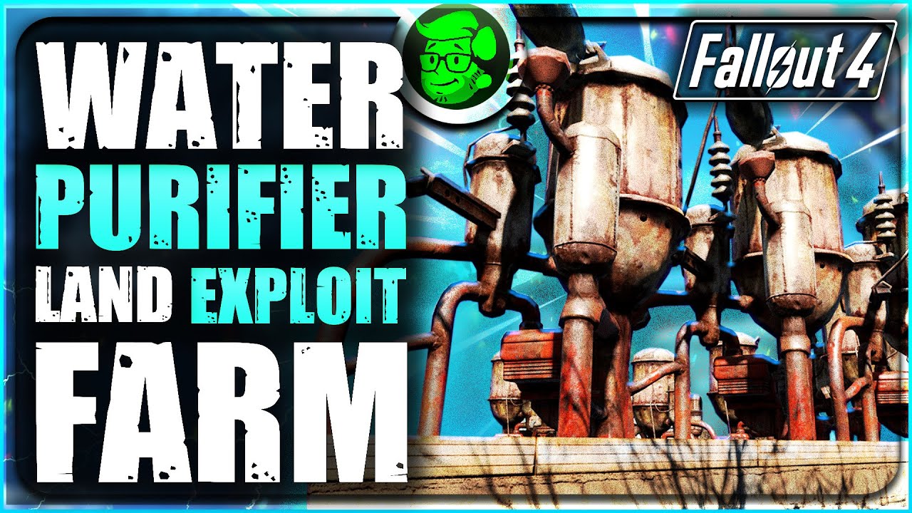 Land-Based Water Purifier EXPLOIT in Fallout 4! - YouTube