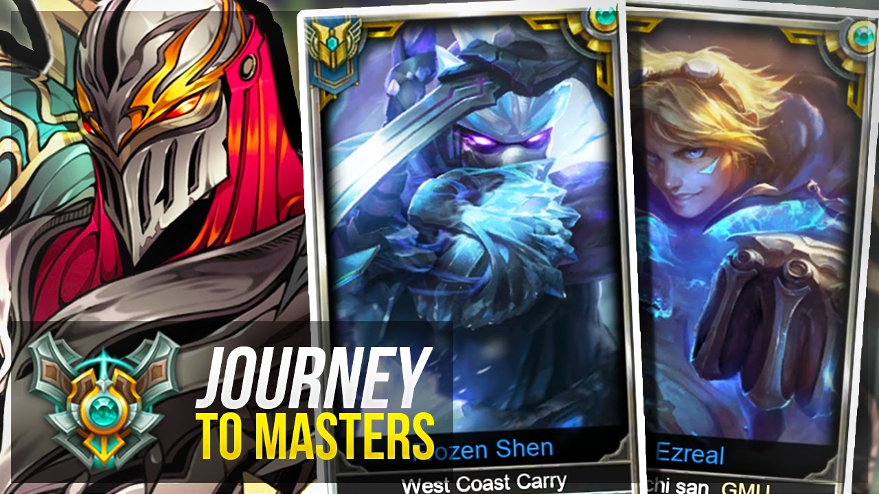 MASTER TIER GAMES !?! - Journey To Masters #23 S7 - League of Legends ...