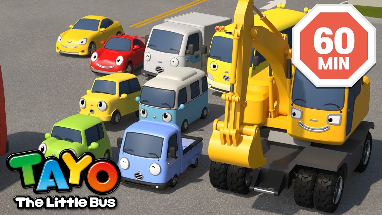 Tayo English Episode | Everyone's New Playground | Heavy Construction ...