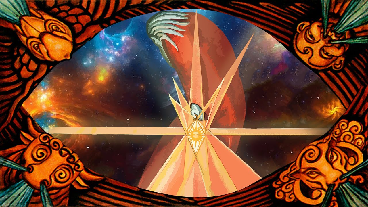 The Hermit, The Hanged Man and The Universe animated (Lady F. Harris ...