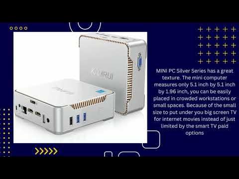 KAMRUI GK3 Pro Mini PC 16GB RAM 512GB M.2 SSD, Intel 11th Gen N5105 (up ...