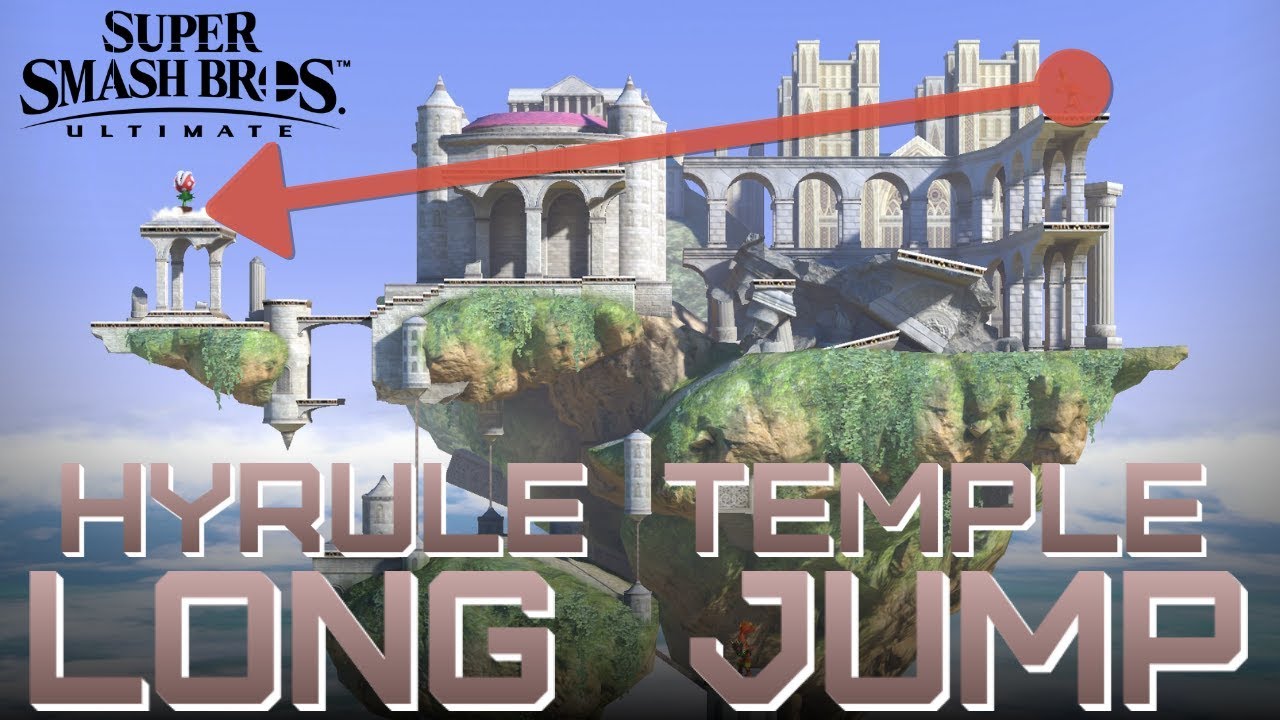 Who Can Clear The Hyrule Temple Long Jump In Smash Bros Ultimate? - YouTube