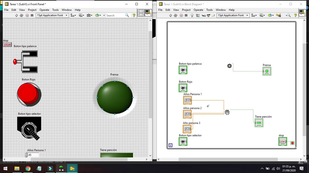 Control integrado en control palette - YouTube