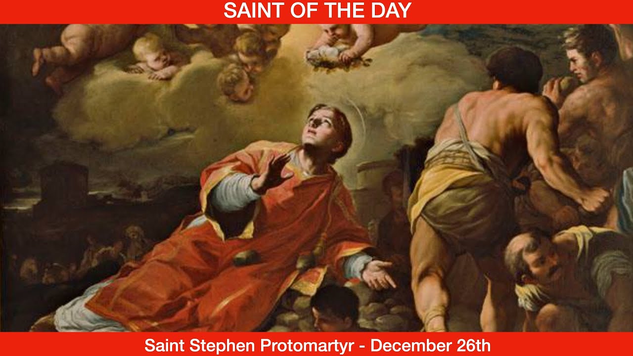 Saint Stephen, The First Martyr - December 26th - YouTube