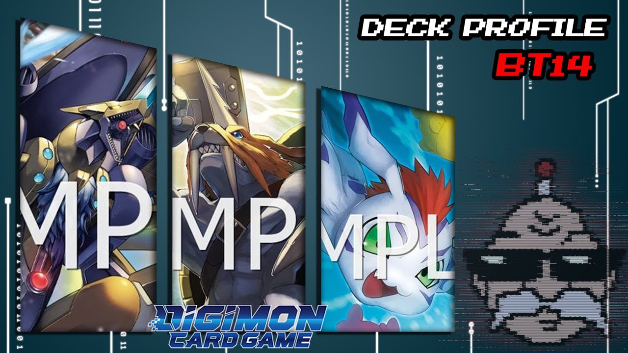 Aegisdramon Deck Profile BT14! Digimon Card Game! - YouTube