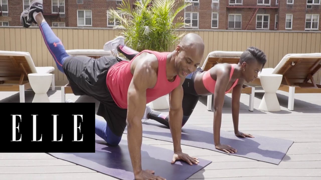 5 Exercises for the Perfect Booty | ELLE - YouTube