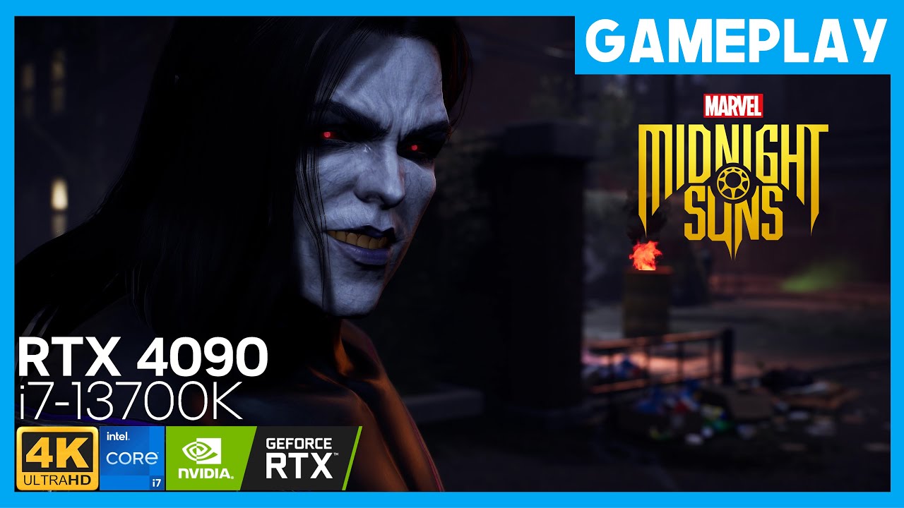 Marvel's Midnight Suns 4K Gameplay, Morbius DLC "The Hunger" | RTX 4090 ...