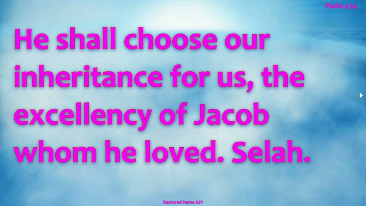 Psalm 47 Psalms 47 1 To 47 9 YouTube Psalm 47 Psalms 47 1 To 47 9 YouTube
