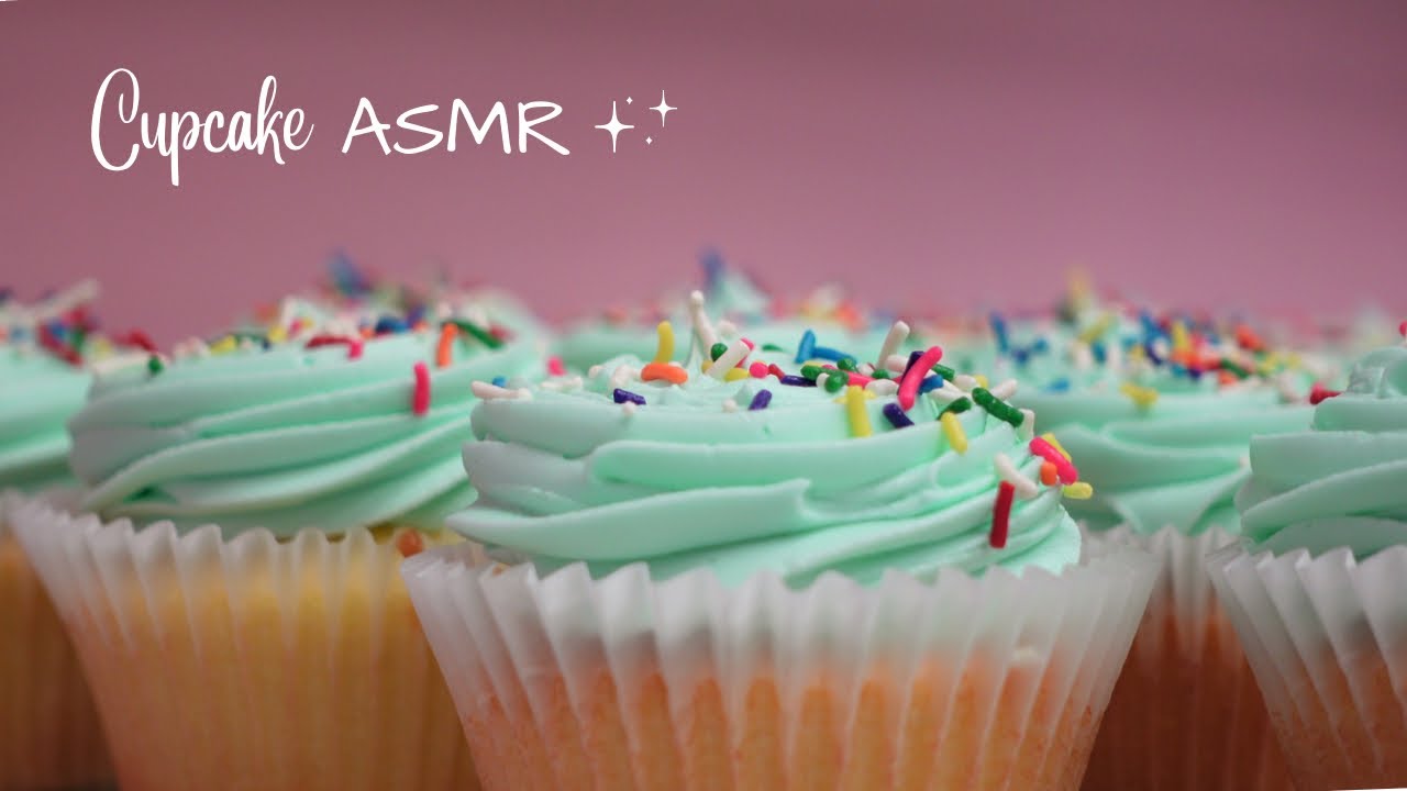 Satisfying Cupcake ASMR - YouTube